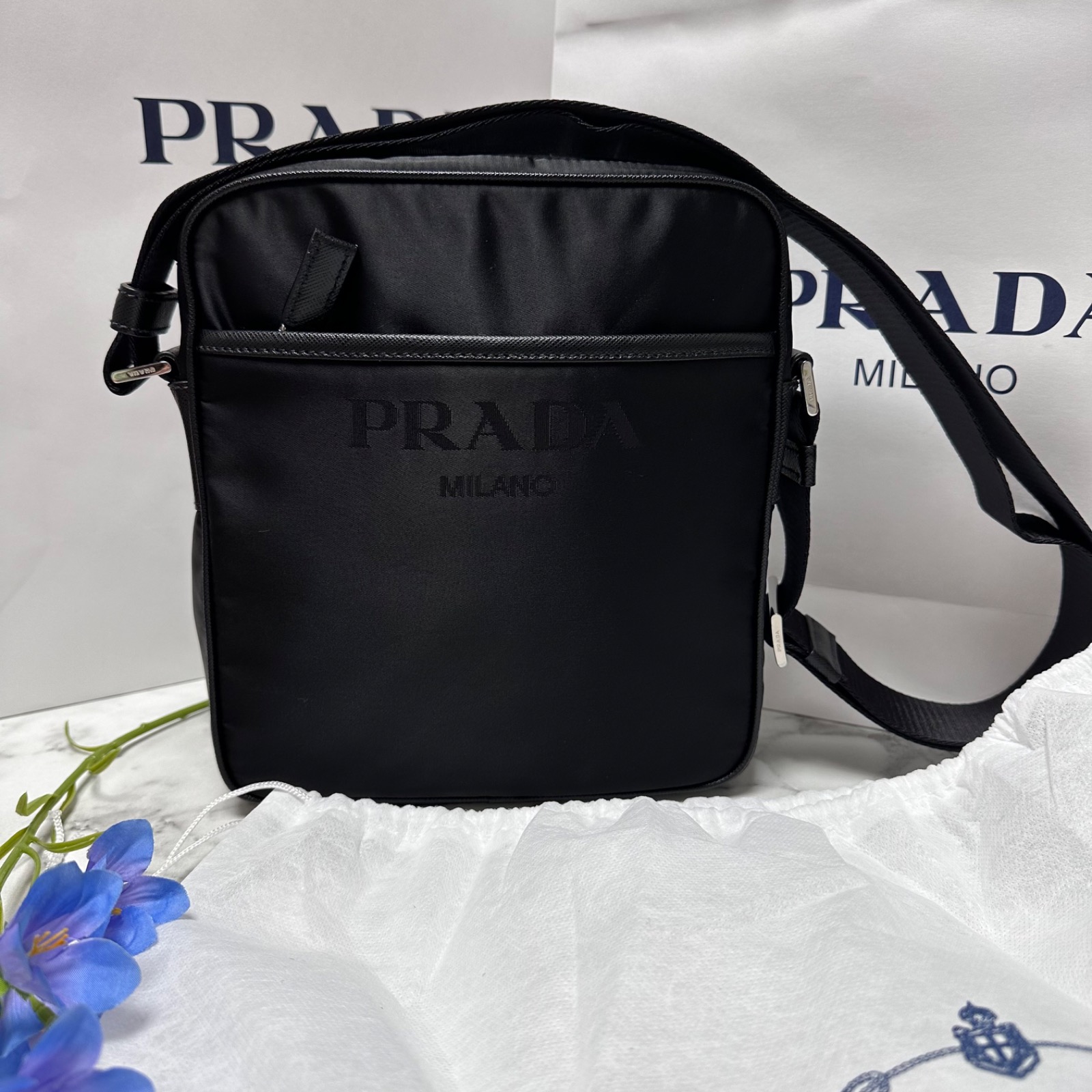 프라다 2VH143 삼각로고 테수토 스퀘어 크로스 메신저백 | 경기도 고양시 일산서구 대화동 | 잡화 | 당근 비즈 소식