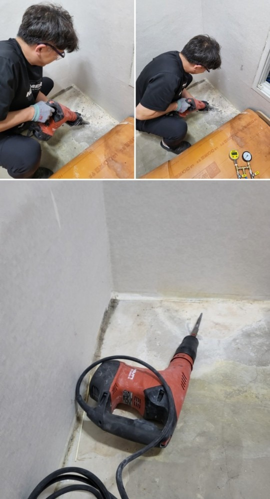 온수배관 누수탐지 종로구 빌라 메타폴 누수 온수배관 신설 방법 서울특별시 종로구 청운효자동 비즈프로필