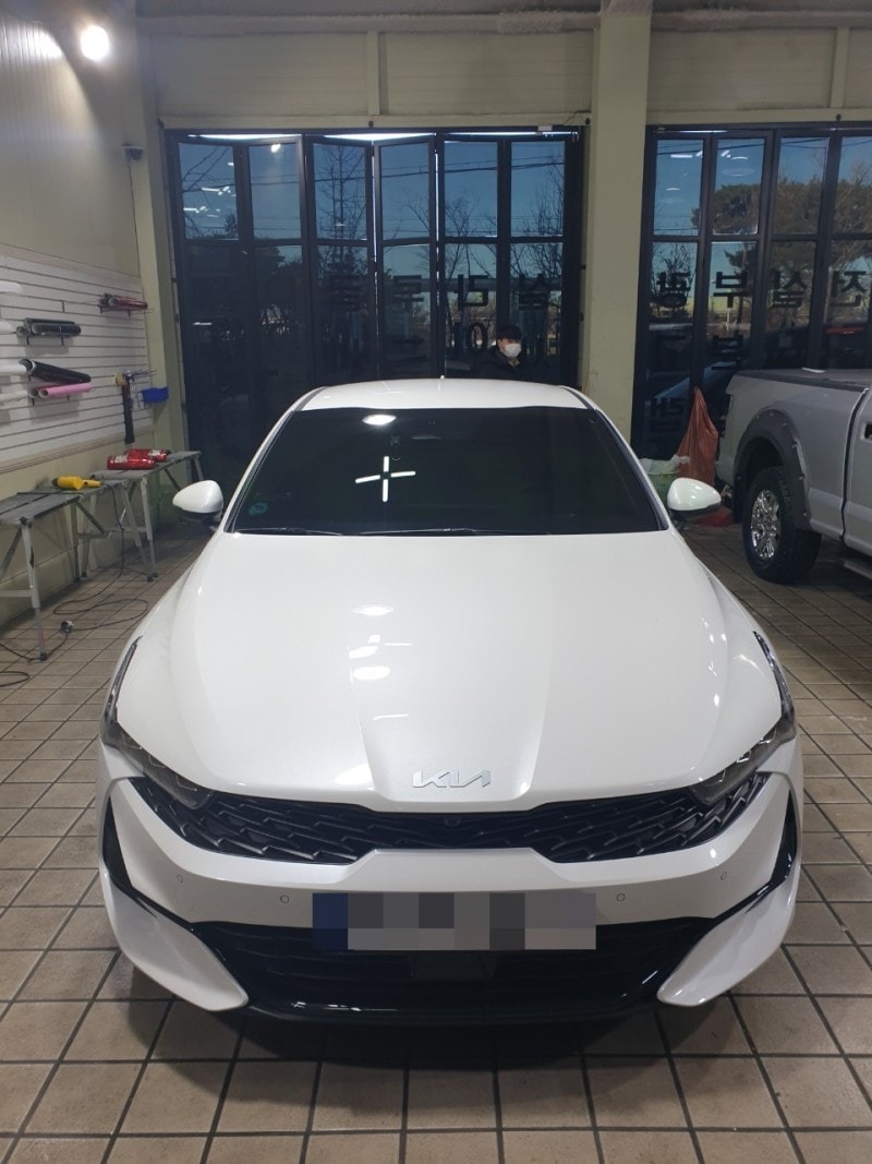 기아 K5(DL3), 루프,필러 투톤랩핑 + 생활보호 PPF 시공 - 인천광역시 서구 가좌동 | 비즈프로필