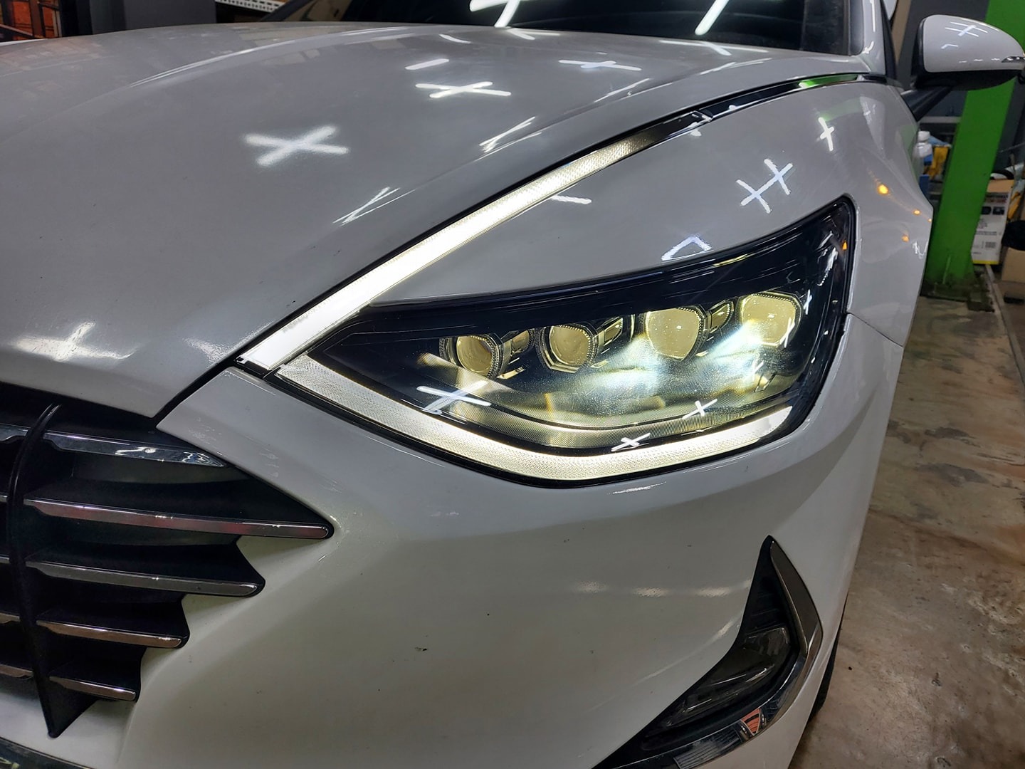 DN8쏘나타 순정 LED 헤드램프 - 경기도 고양시 덕양구 도내동 | 비즈프로필