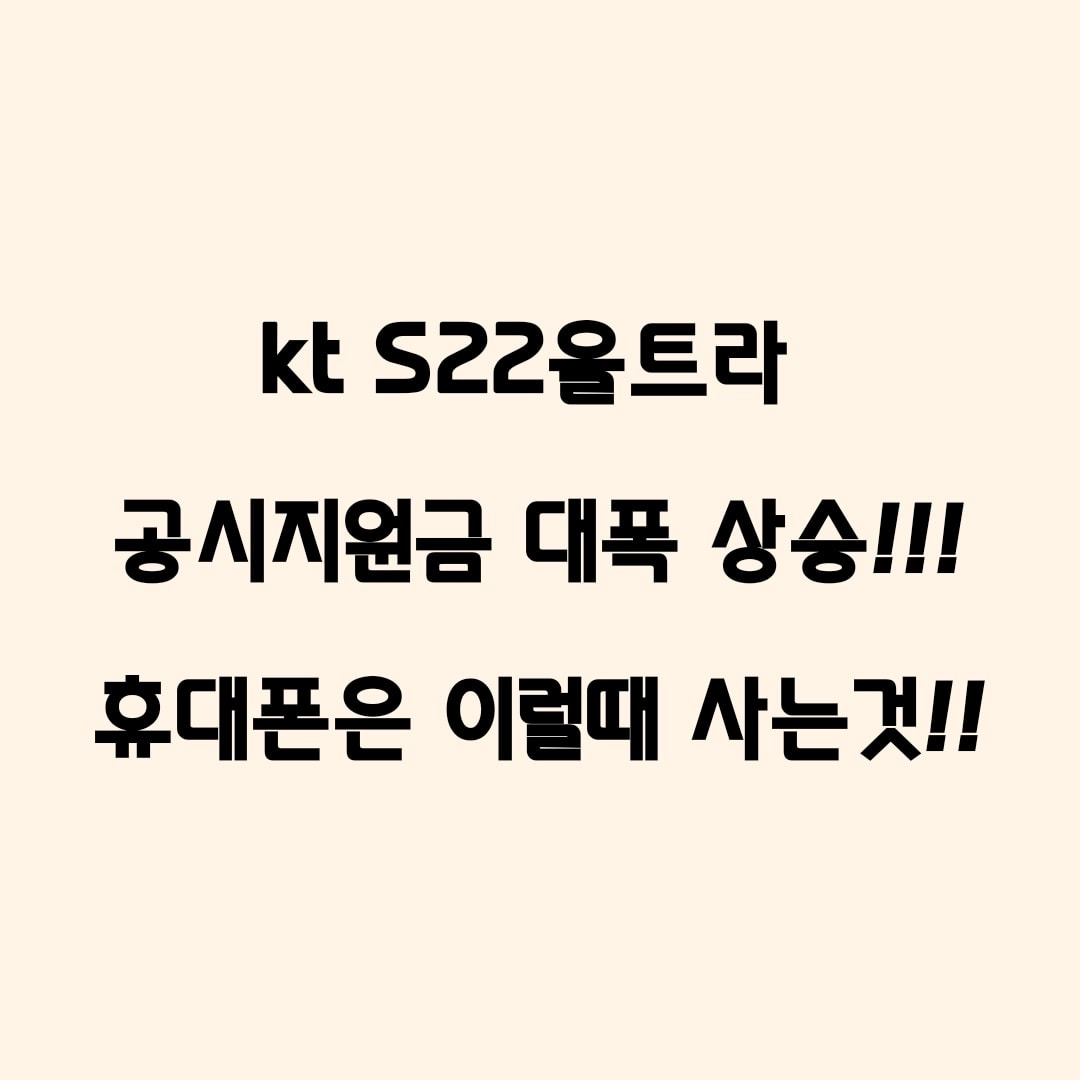 KT s22 울트라 최저가 - 경상남도 창원시 성산구 반송동 | 비즈프로필