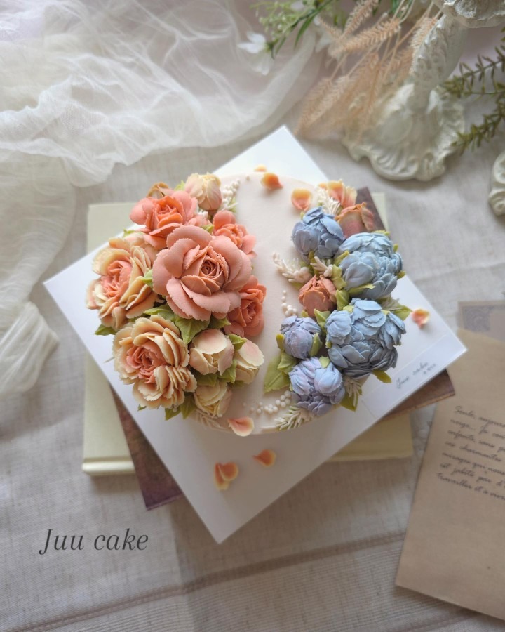 앙금플라워 떡케이크 주문제작 | 광주광역시 북구 양산동 | 떡케이크 | 당근 비즈 소식