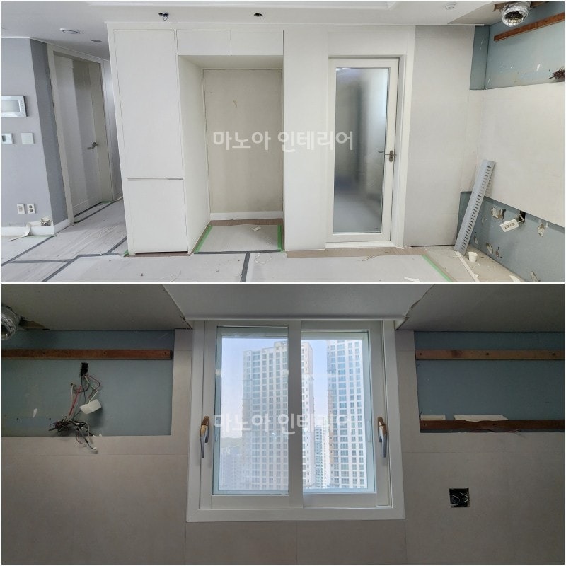 세종 가락마을11단지 방문 아트월 냉장고장 인테리어필름 시공~ 대전광역시 유성구 노은동 비즈프로필
