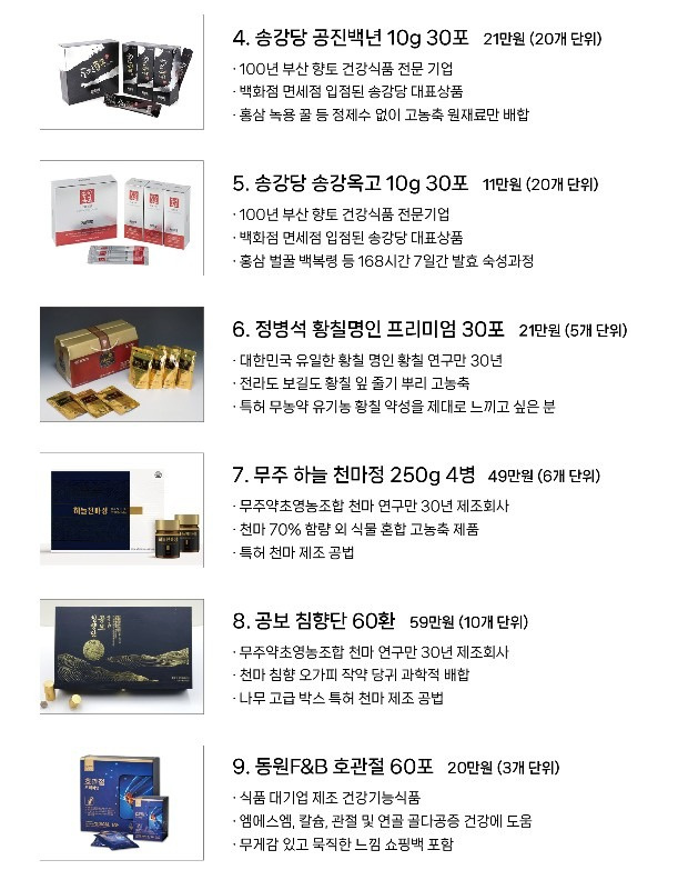 5월 가정의 달 선물 카달로그 부산광역시 중구 대청동1가 비즈프로필