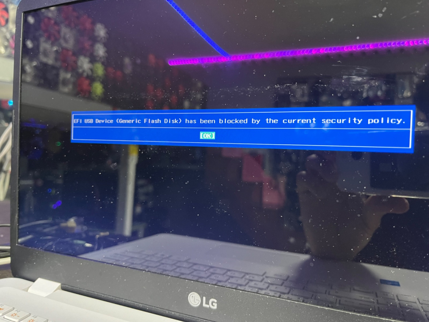 Usb 부팅시 Efi Usb Device Has Been Blocked 이라고 나오는 경우 대처 서울특별시 강북구 미아동 비즈프로필