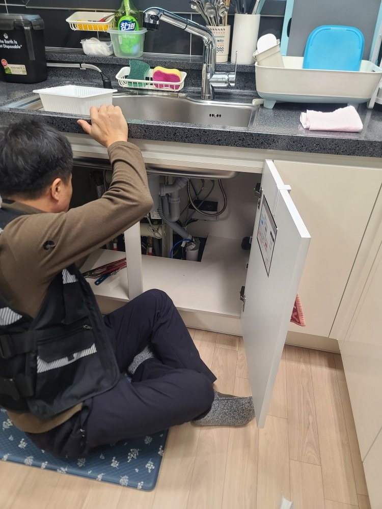 주방수전에서 물이새요송도랜드마크시티센트럴더샵인천집수리마스터 인천광역시 연수구 송도동 비즈프로필