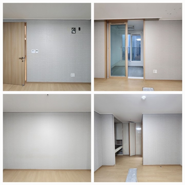 안성 공도우미린더퍼스트 29평 방2개 거실 부분도배 시공 현장 경기도 평택시 소사동 비즈프로필