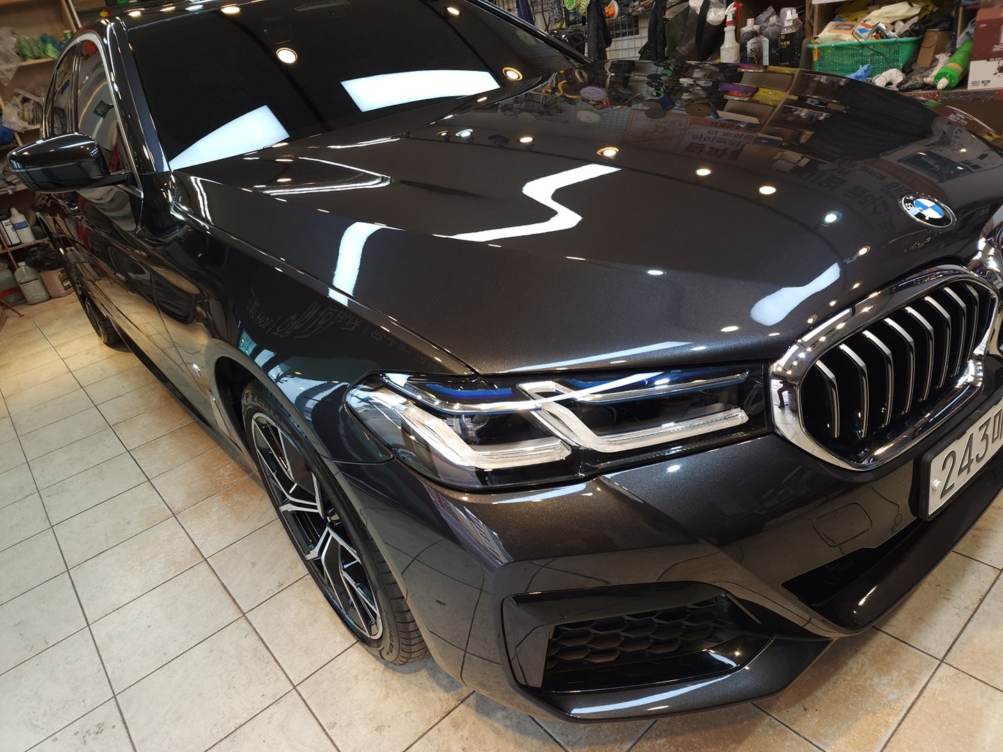 BMW530I 광택&그래핀코팅 - 경상남도 진주시 상대동 | 비즈프로필