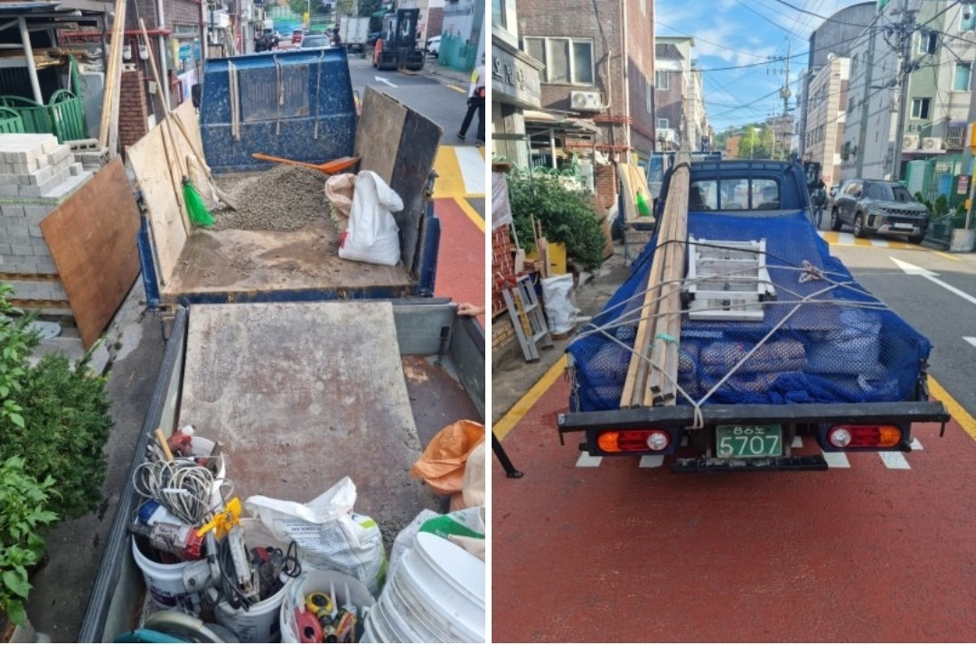 인천동구송림동 공구리 시공 가능할까요 예 가능합니다저라면 이렇게세현건재설비 철물점 작업 후기입니다 인천광역시