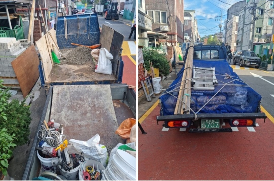 인천동구송림동 공구리 시공 가능할까요 예 가능합니다저라면 이렇게세현건재설비 철물점 작업 후기입니다 인천광역시