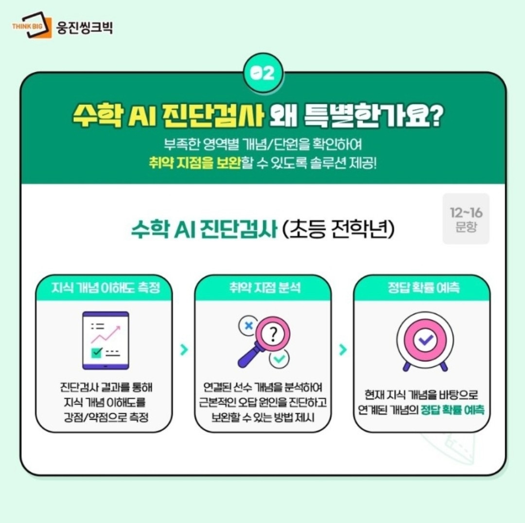 수학 Ai진단검사ai문해력 진단검사 충청북도 충주시 중앙탑면 비즈프로필