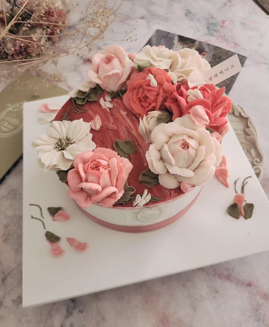 VVIP고객님의 🌼친구를 위한 고급스러운 떡케이크! | 경기도 용인시 기흥구 동백동 | 떡케이크 | 당근 비즈 소식