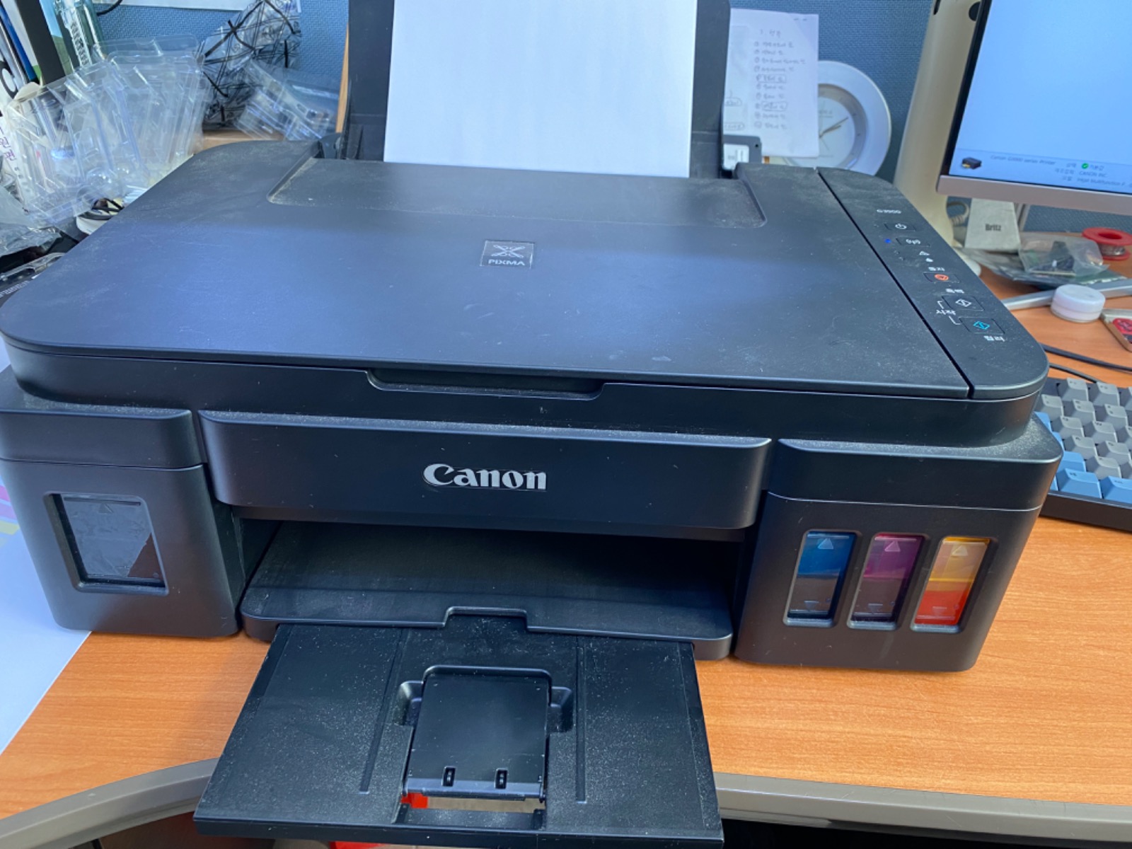캐논 무한복합기 g3900 색상 잘안나옴, 5b00오류뜸 해결 - 충청북도 제천시 의림동 | 비즈프로필