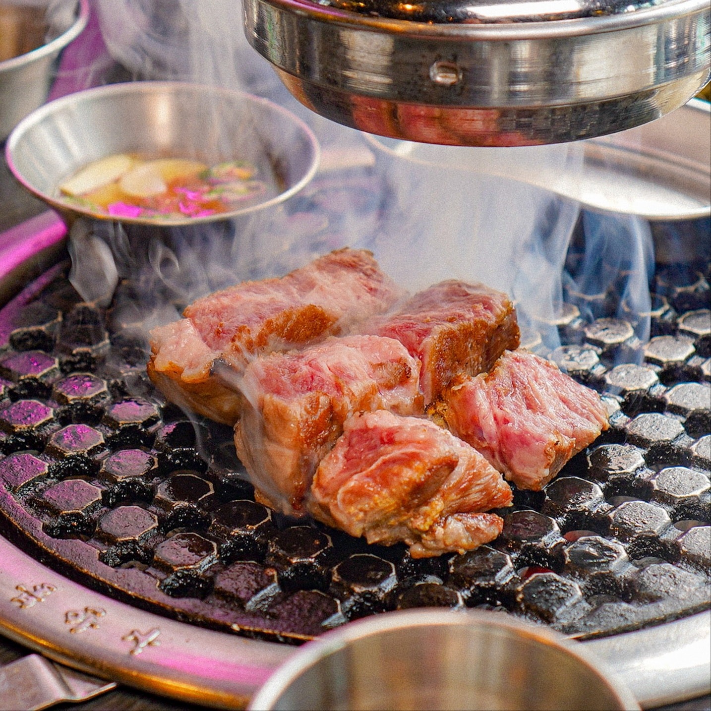 백년고기 어린이날기념 방금구운 큼지막한 도넛떡갈비 서비스 서울특별시 구로구 구로동 비즈프로필