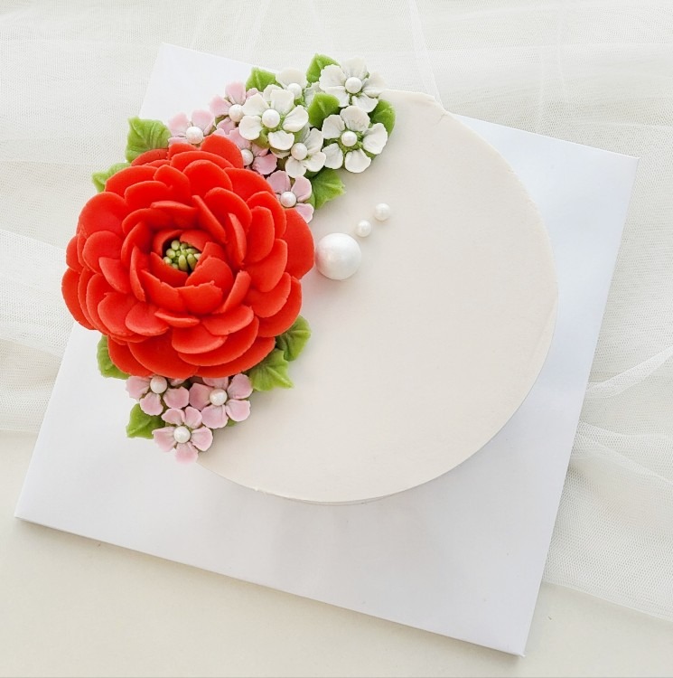 Big red rose 떡케이크 - 경상북도 구미시 임오동 | 비즈프로필