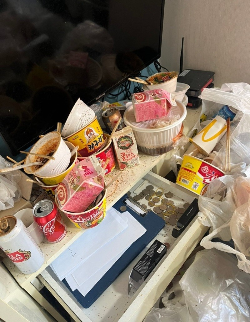 고촌 오피스텔 쓰레기집 세입자가 도망갔어요 ㅠㅠ 작업일지 경기도 김포시 구래동 비즈프로필