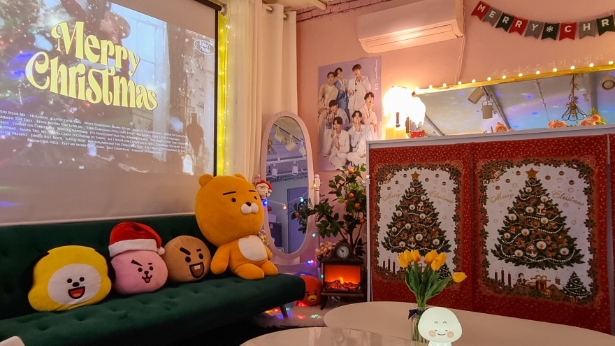 크리스마스 갬성 듬뿍 용산 파티룸 평일 이벤트 서울특별시 용산구 한강로동 비즈프로필