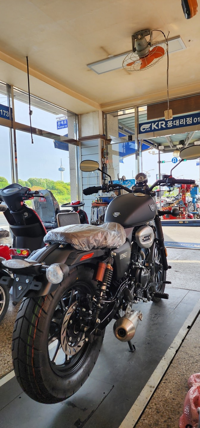 구룡포로 가는 스쿠터랑 메뉴얼 입문용바이크 베네트125~오토바이 경상북도 포항시 남구 해도동 비즈프로필