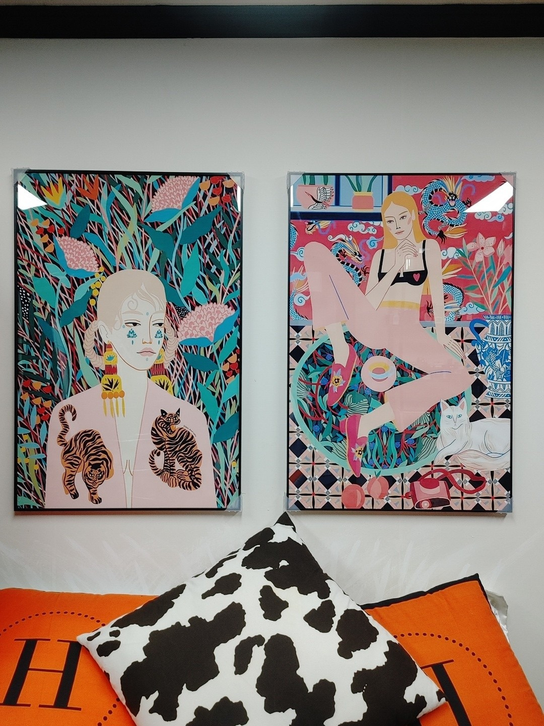 휴양지 럭셔리 명품 여인 대형 팝아트 그림 액자 인테리어액자 서울특별시 강남구 역삼동 비즈프로필