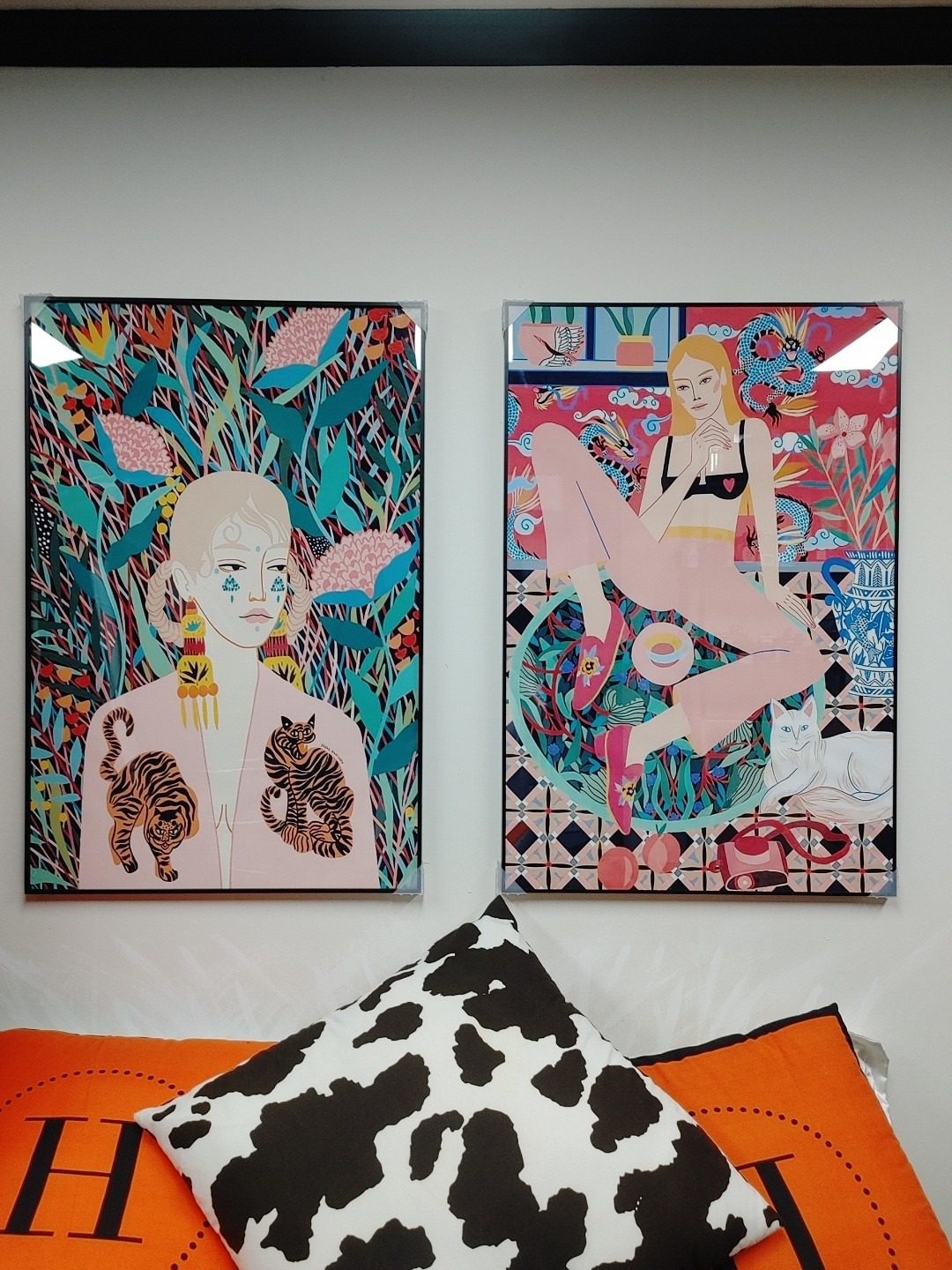 휴양지 럭셔리 명품 여인 대형 팝아트 그림 액자 인테리어액자 서울특별시 강남구 역삼동 비즈프로필