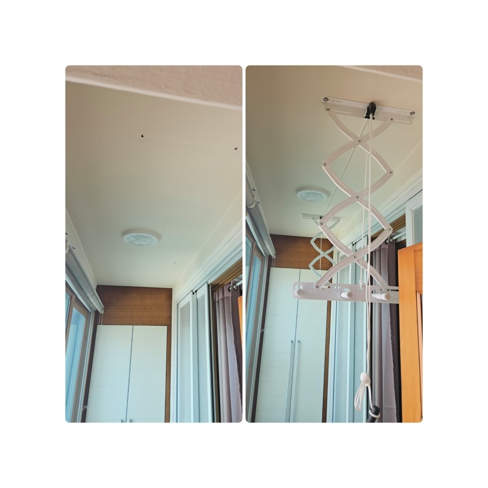 빨래건조대 교체해드렸습니다 ~~ 중동 롯데캐슬마린아파트 부산광역시 해운대구 좌동 비즈프로필