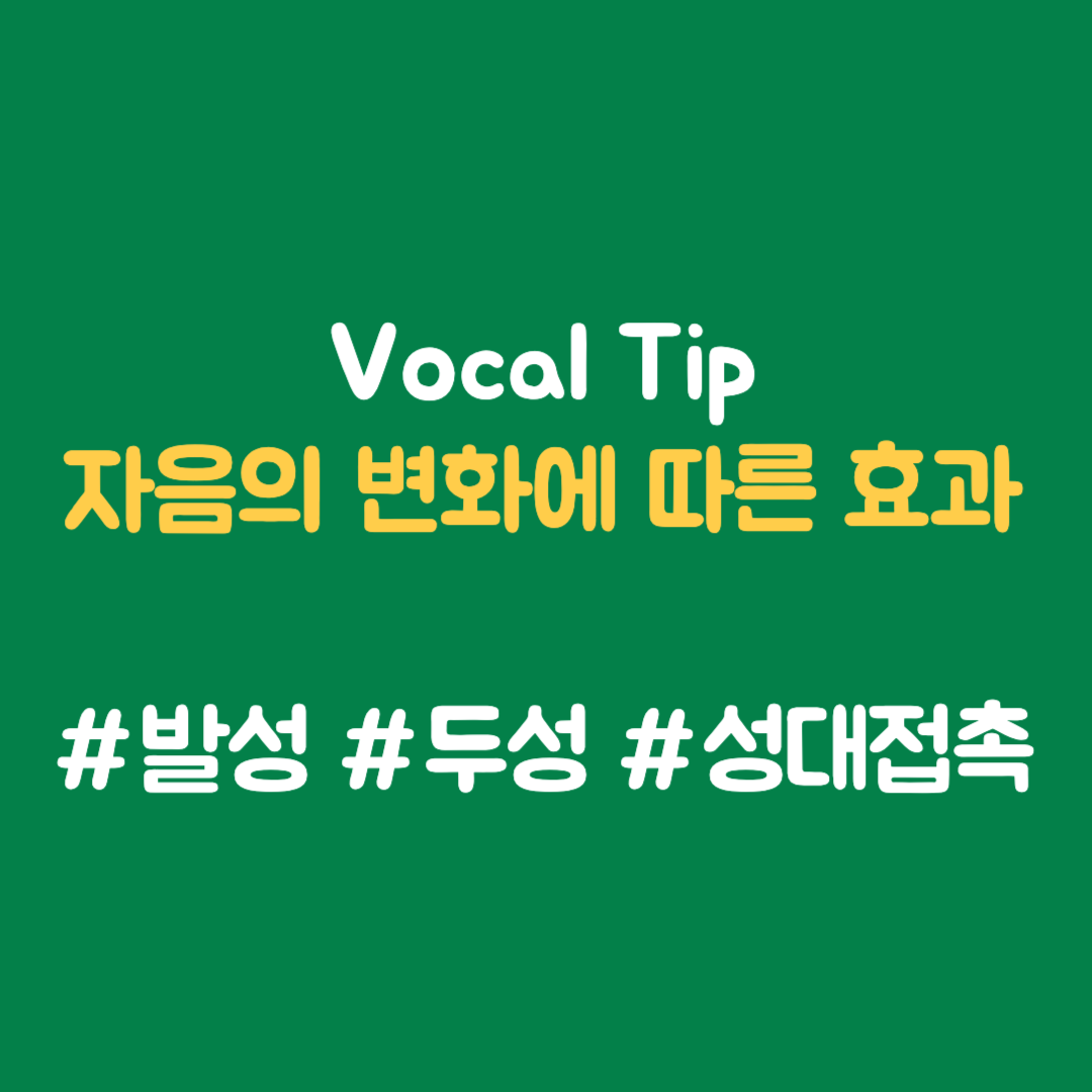 [발성 이론] #2 자음의 변화에 따른 효과, SOVT (Semi-occluded vocal tract) - 서울특별시 강북구 ...