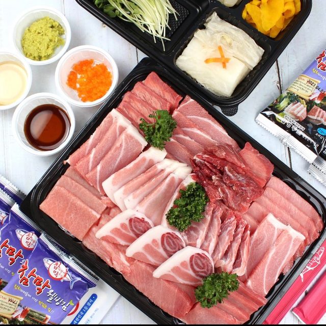 참다랑어막주는집 참치정육점 동네업체