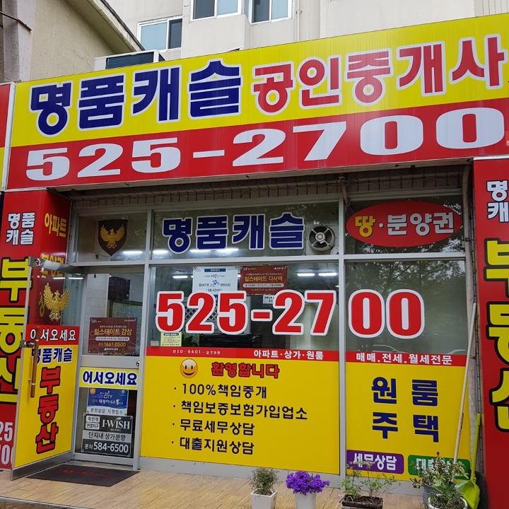 롯데명품캐슬 공인중개사 사무소 동네업체