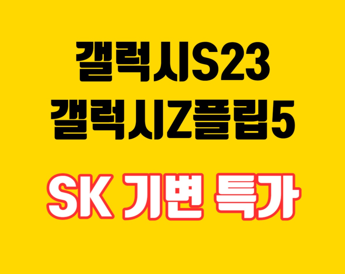 SK 플립5 / S23 기변 특가 - 경상남도 창원시 성산구 사파동 | 비즈프로필