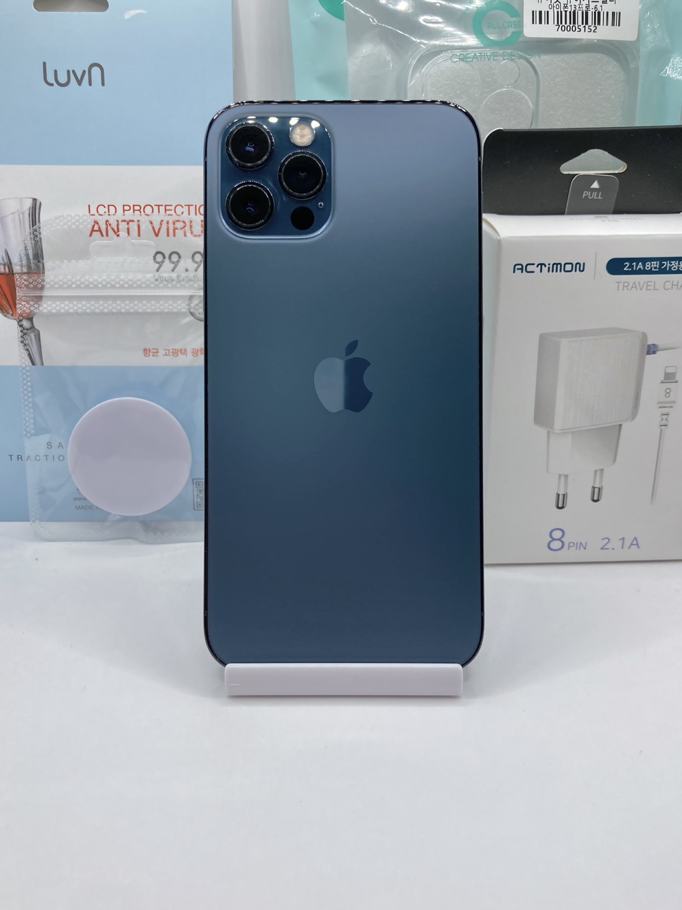 [할인중]AA급/12프로 256/자급제/블루/아이폰/256g - 경상남도 진주시 칠암동 | 비즈프로필