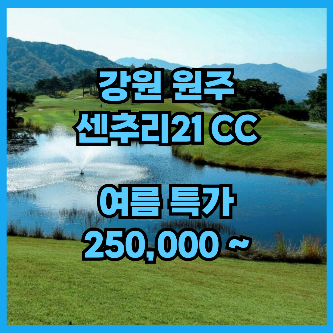 강원 원주 센추리21CC 여름 특가 - 울산광역시 남구 삼산동 | 비즈프로필
