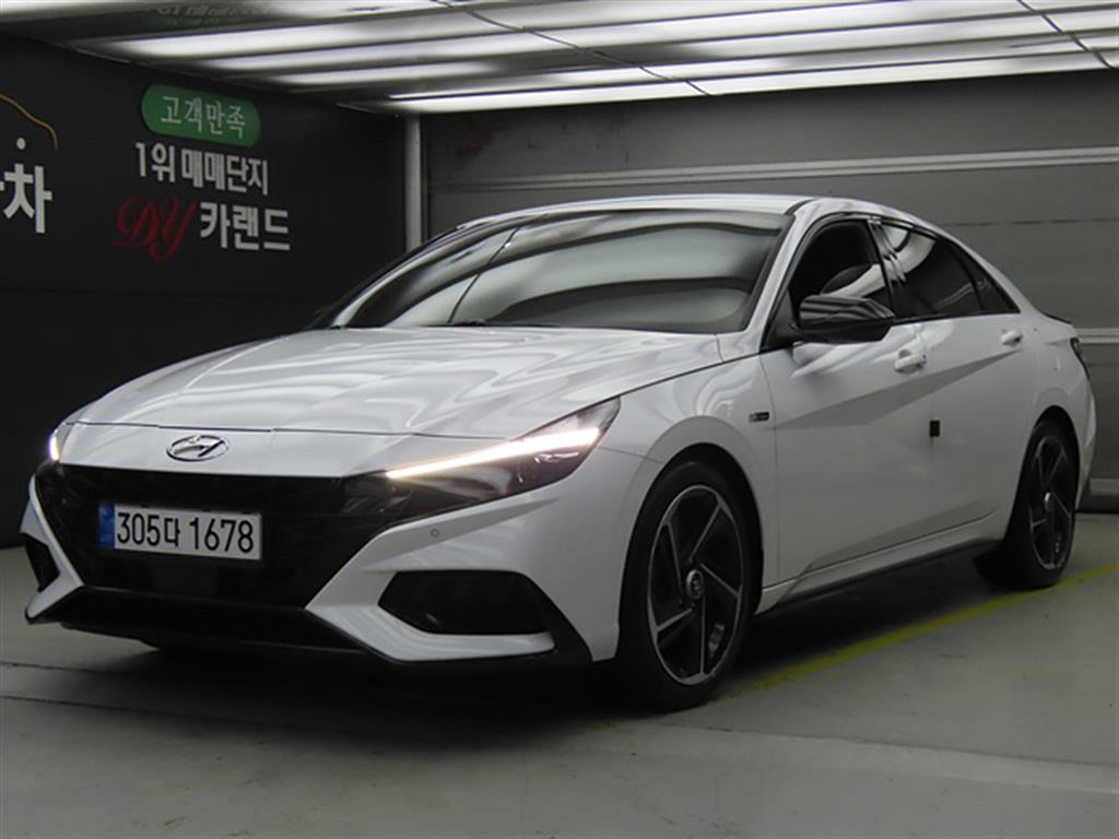 [현대]아반떼 (CN7) 1.6 터보 N Line 스포츠 중고차 - 경기도 안산시 단원구 고잔동 | 비즈프로필