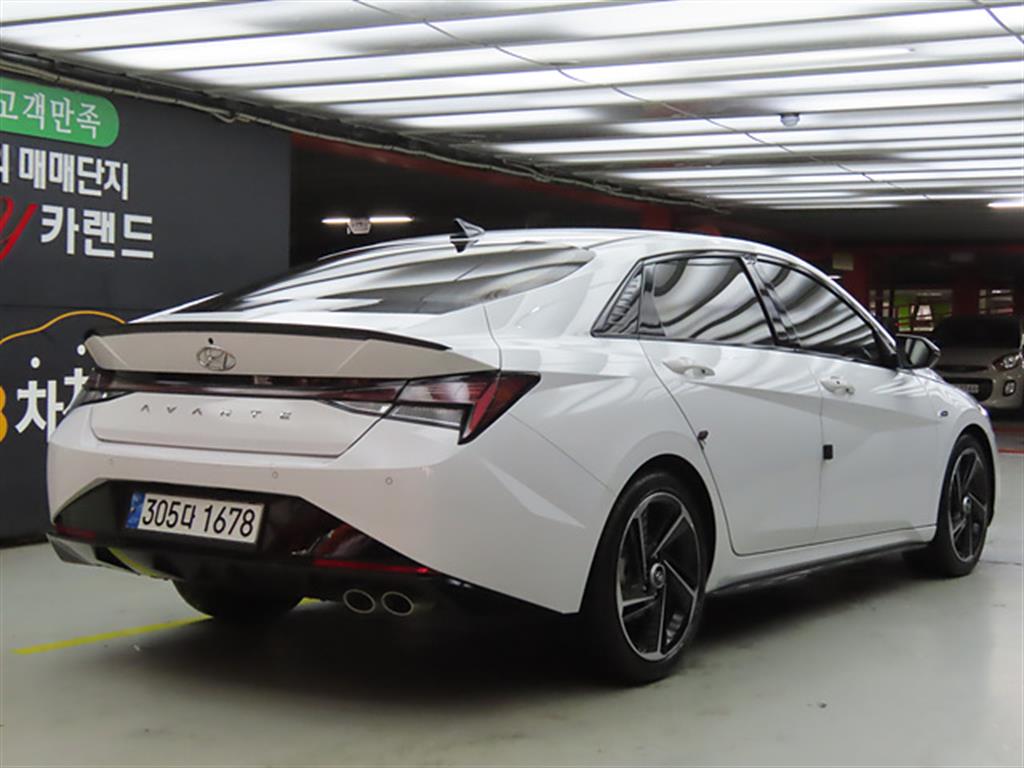 [현대]아반떼 (CN7) 1.6 터보 N Line 스포츠 중고차 - 경기도 안산시 단원구 고잔동 | 비즈프로필