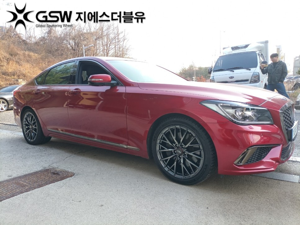 제네시스 블랙크롬 휠도색 G80 19인치휠 반광에서 크롬휠로! | 경기도 수원시 권선구 평동 | 중고타이어판매 | 당근 비즈 소식