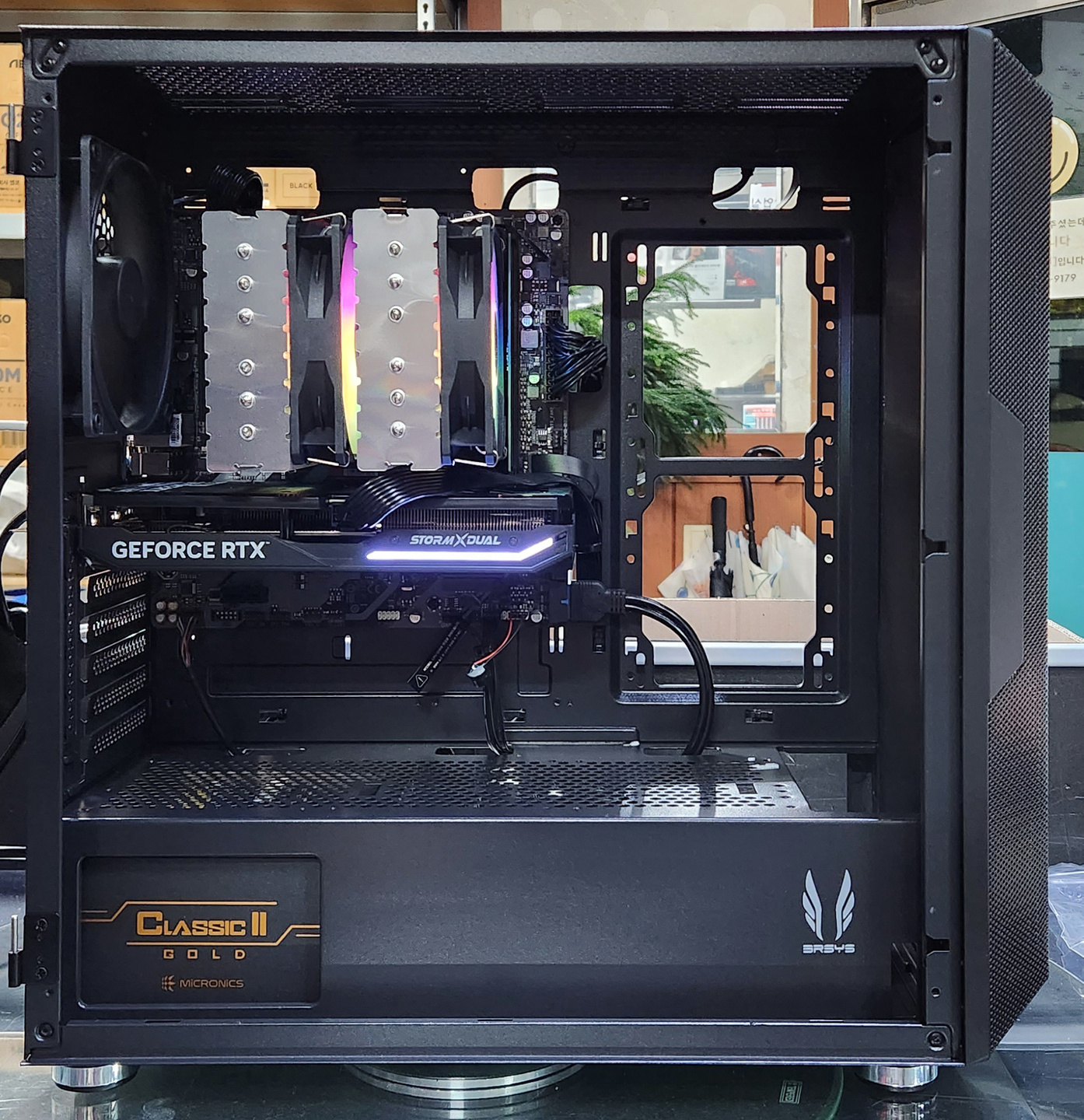 특가pc를 구매해주셨던 고객님 이번엔 개인 작업용 컴퓨터 조립의뢰라이젠 7500f Rtx4060ti 경기도 파주시