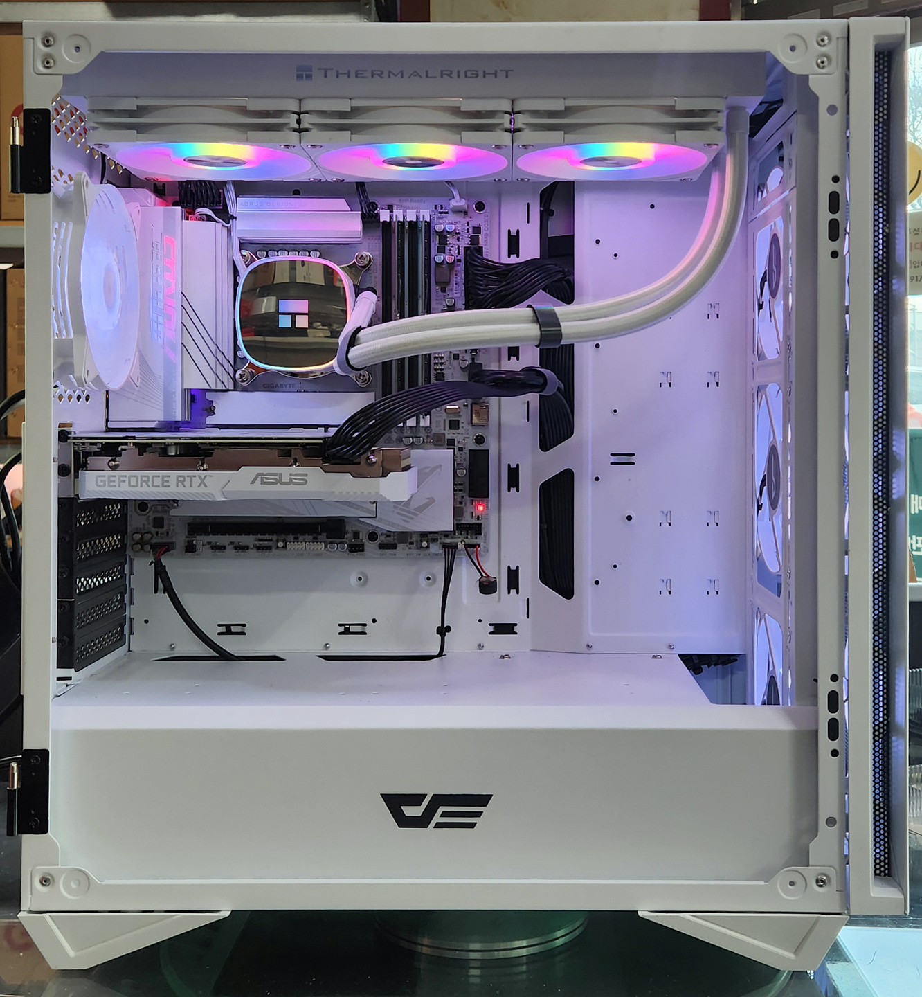 파주페이 조립pc 화이트 영상편집 작업용 조립컴퓨터인텔 I7 14700k Rtx3060 12gb 경기도