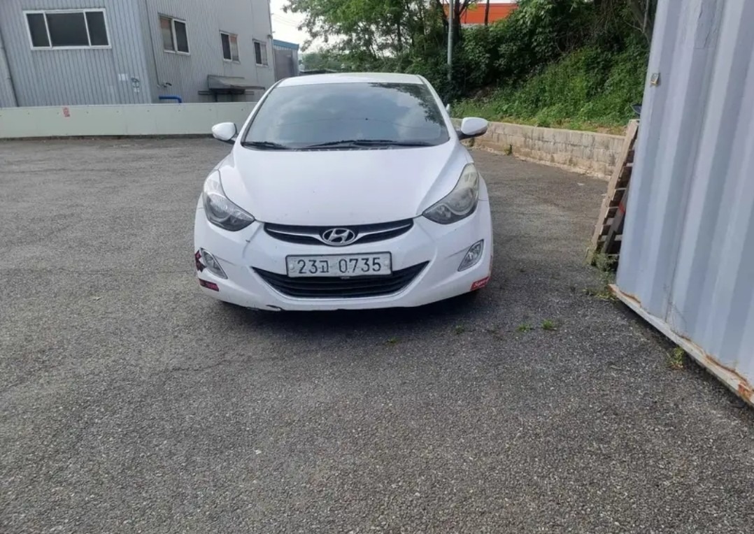 현대 아반떼 MD M16 LPi 렌트카 럭셔리