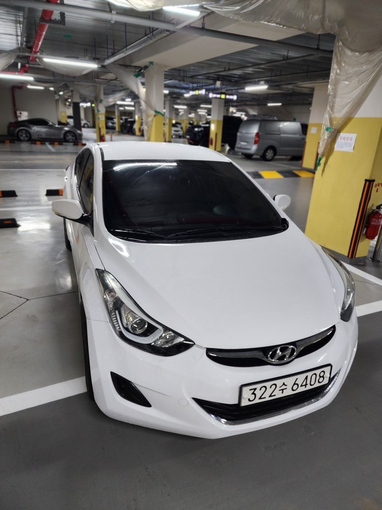 현대 아반떼 MD M16 LPi 렌트카 스타일