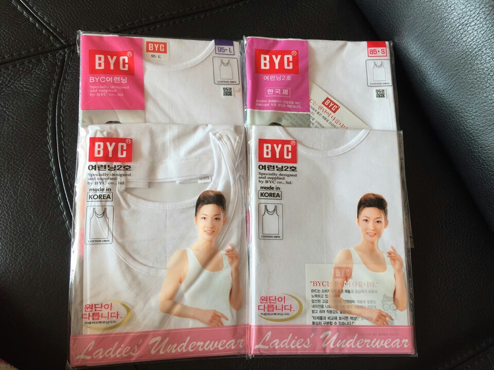 (새상품)BYC 여런닝/85사이... | 당근 중고거래