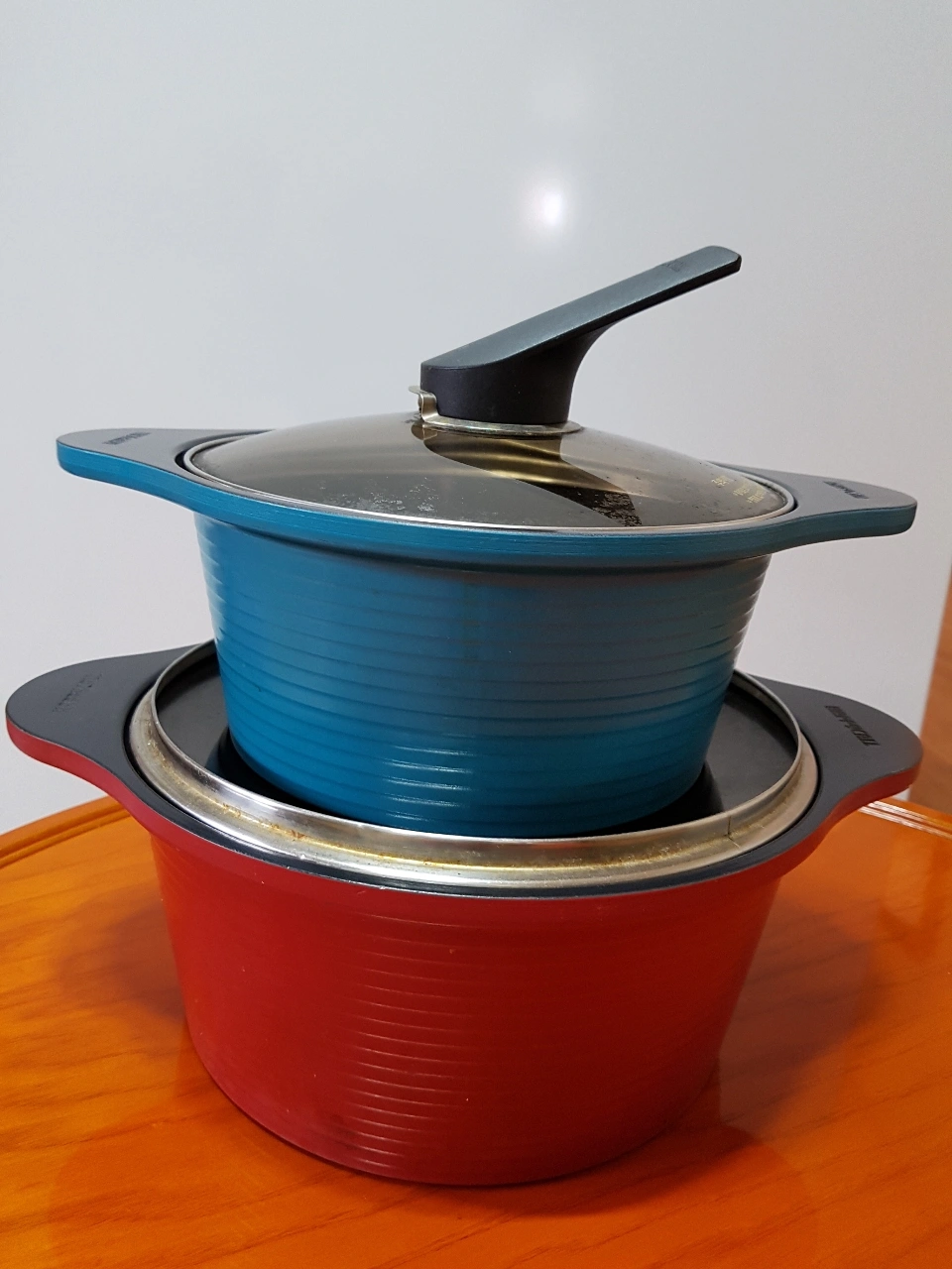 해피콜냄비셋트2개 | 당근 중고거래