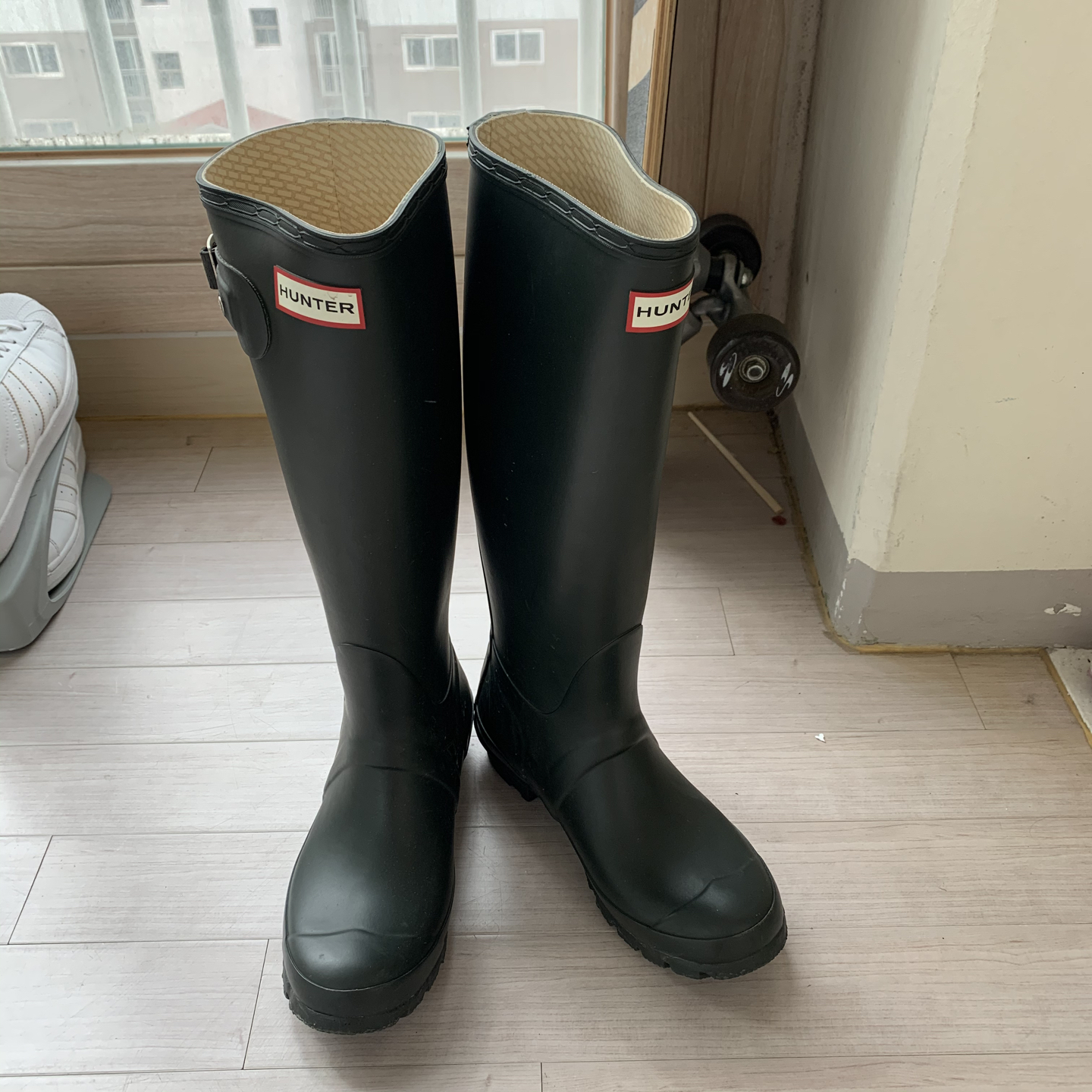 헌터 레인부츠 uk4 240 | 당근 중고거래