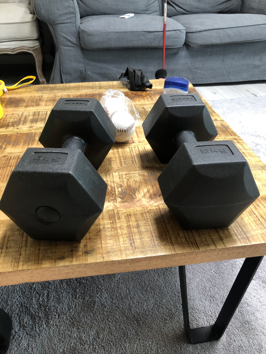 아령 5kg *2ea | 당근마켓 중고거래