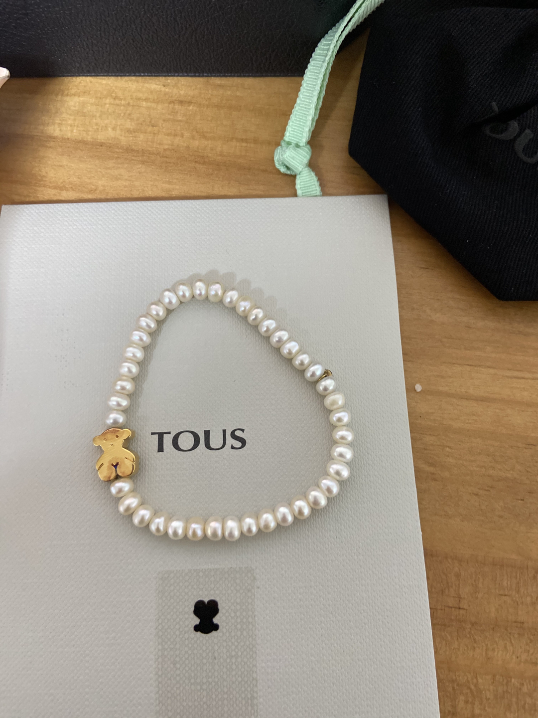 Tous 토스 18k 진주곰 팔찌 | 당근 중고거래