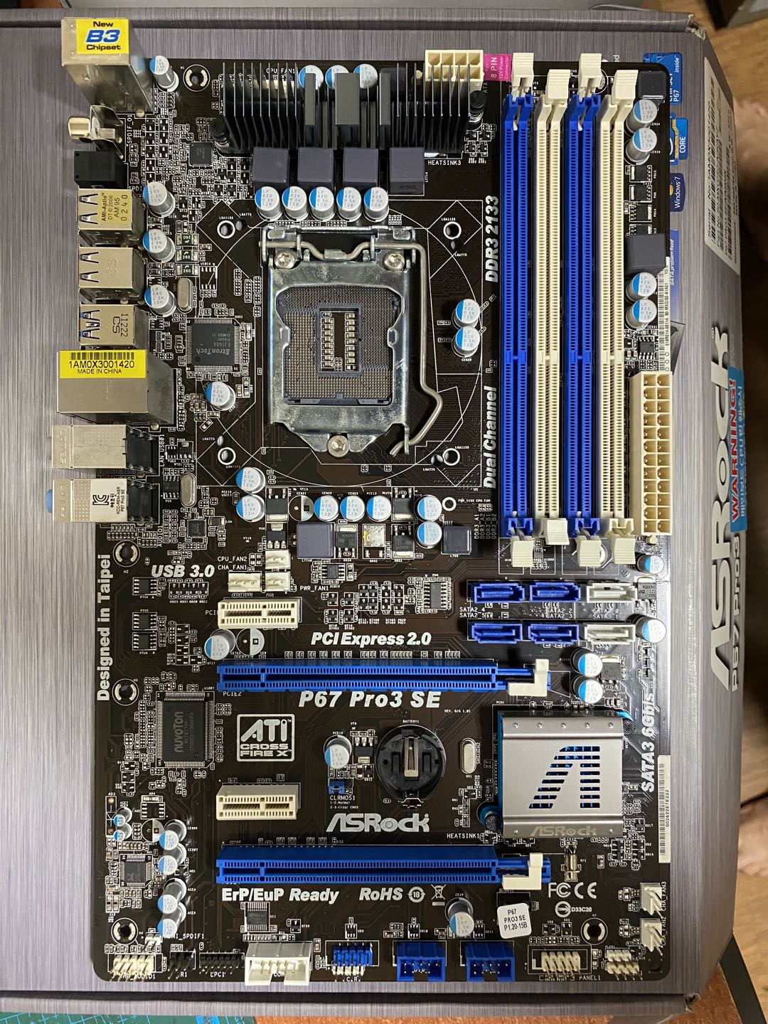 ASROCK P67 Pro3 S... | 당근 중고거래