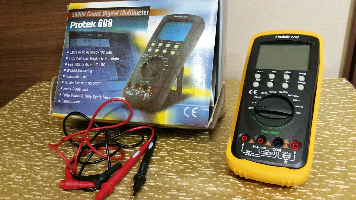 Protek 608(디지털 검침기) | 당근 중고거래