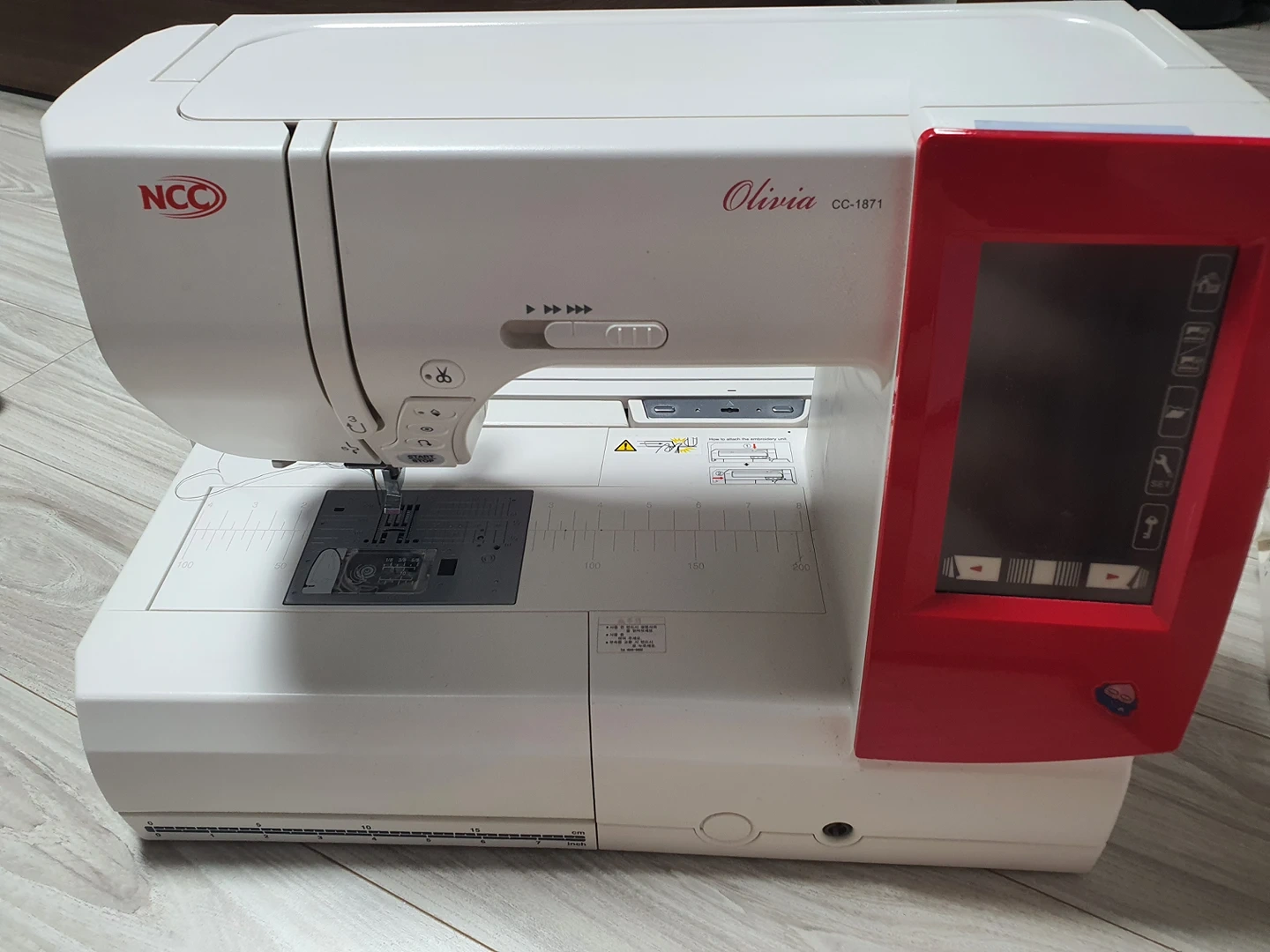 ncc 자수미싱 올리비아 팔아요 | 당근 중고거래