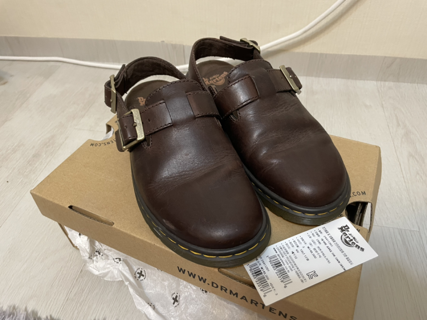 닥터마틴 조지 RVE 브라운 /... | 당근 중고거래