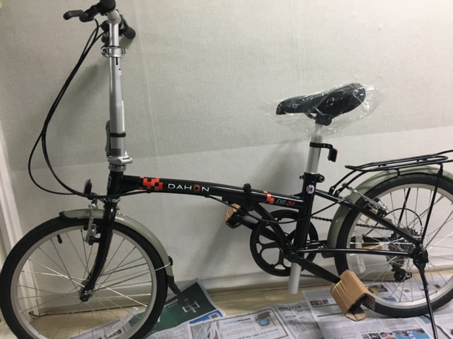 다혼 evo d7 접이식 자전거 블랙 | 당근마켓 중고거래