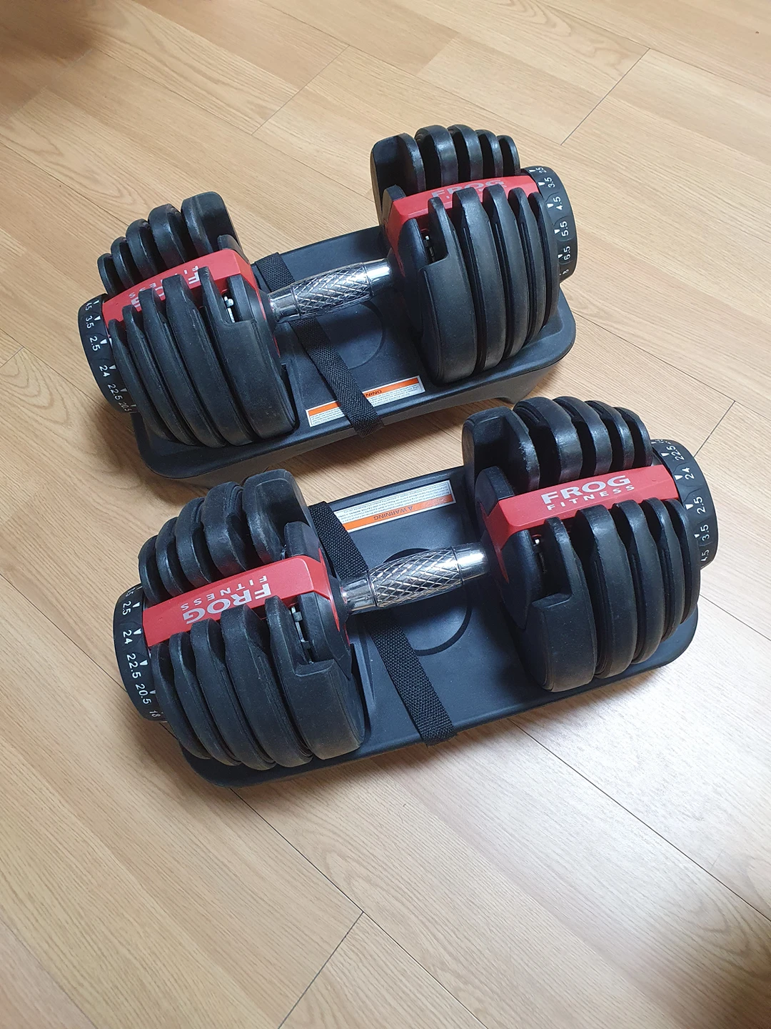 무게 조절 덤벨 아령 24kg짜... | 당근 중고거래