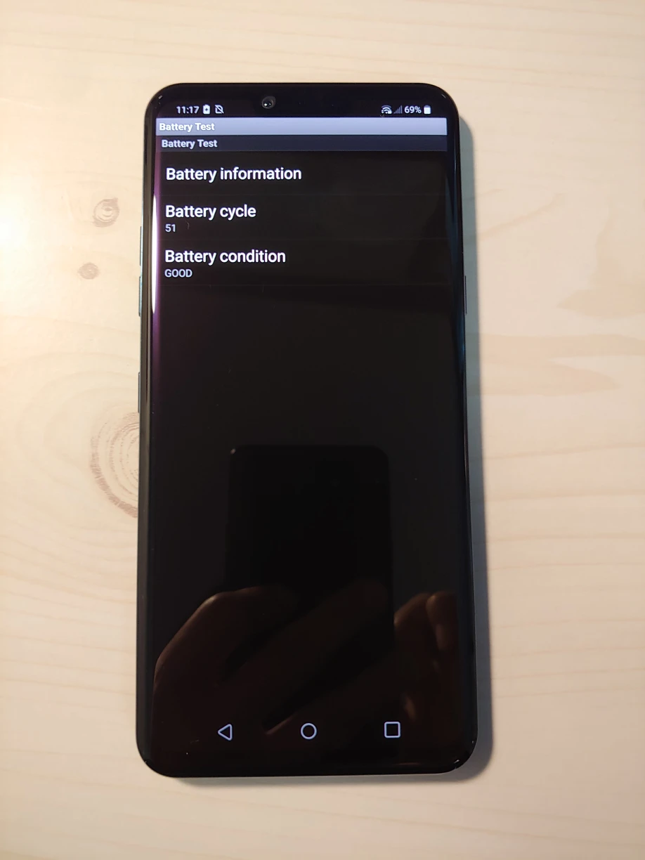 LG G8 128G 블루, 배터... | 당근 중고거래